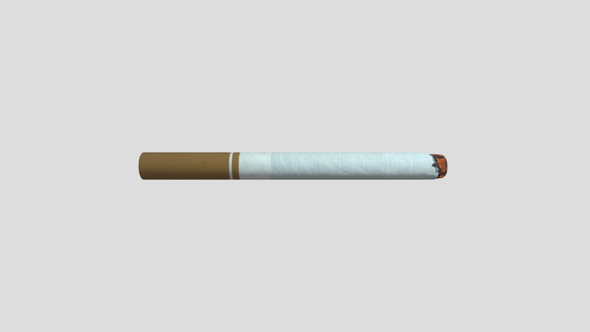 Cigarette - Daily3d - 3D model by essam.developer [f7c35ed] - Sketchfab