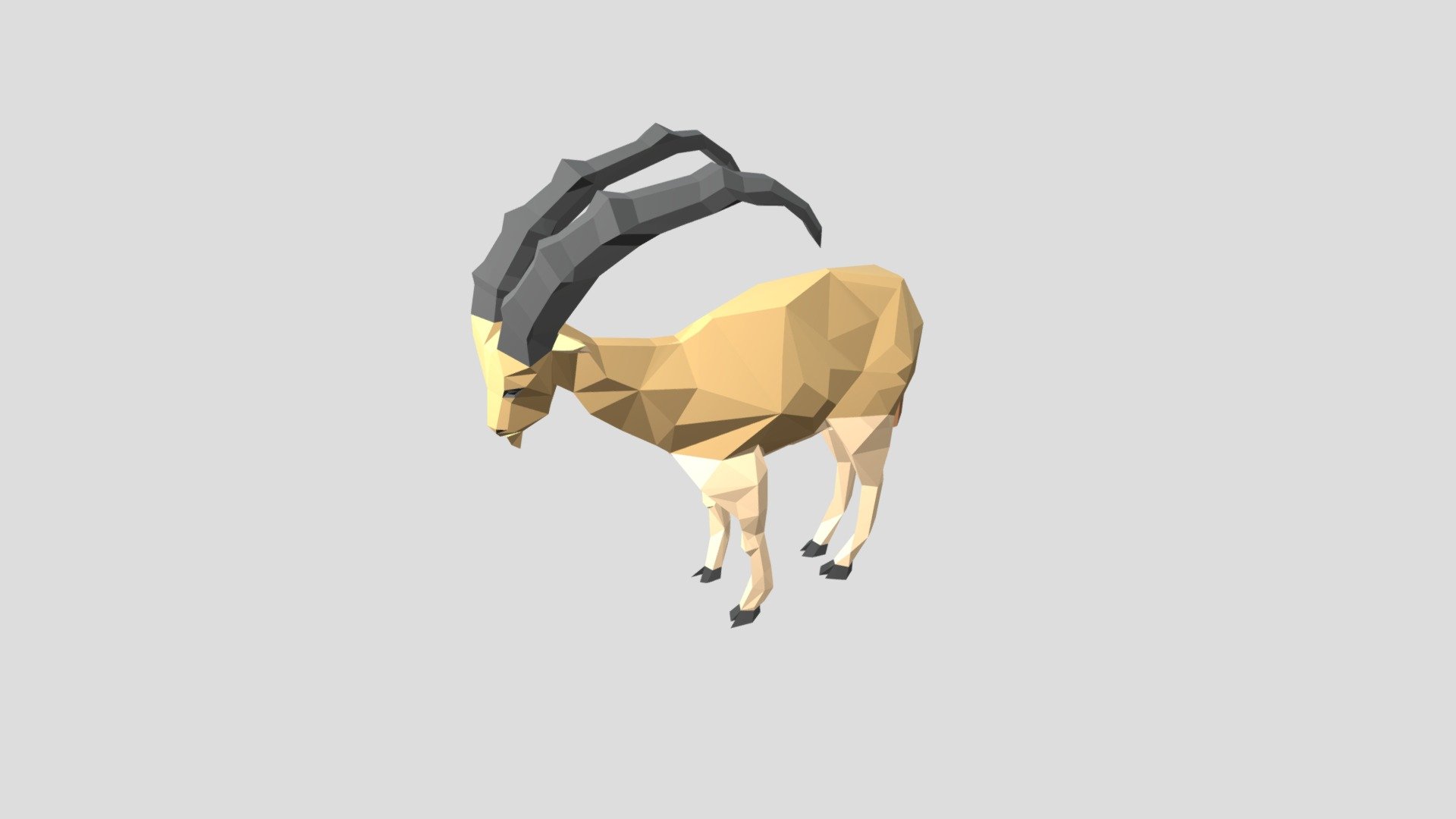 Ibex - Download Free 3D model by Lary (@larycim) [f7c4914] - Sketchfab