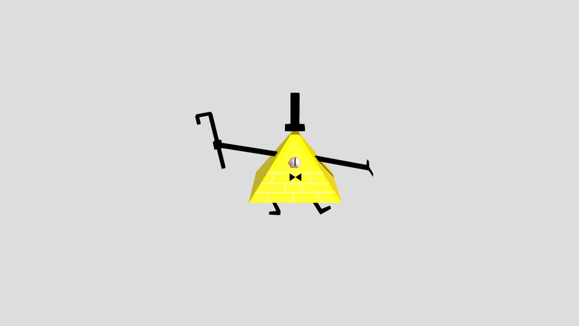 Bill Cipher - 3D model by foleysky [f7c4ef4] - Sketchfab