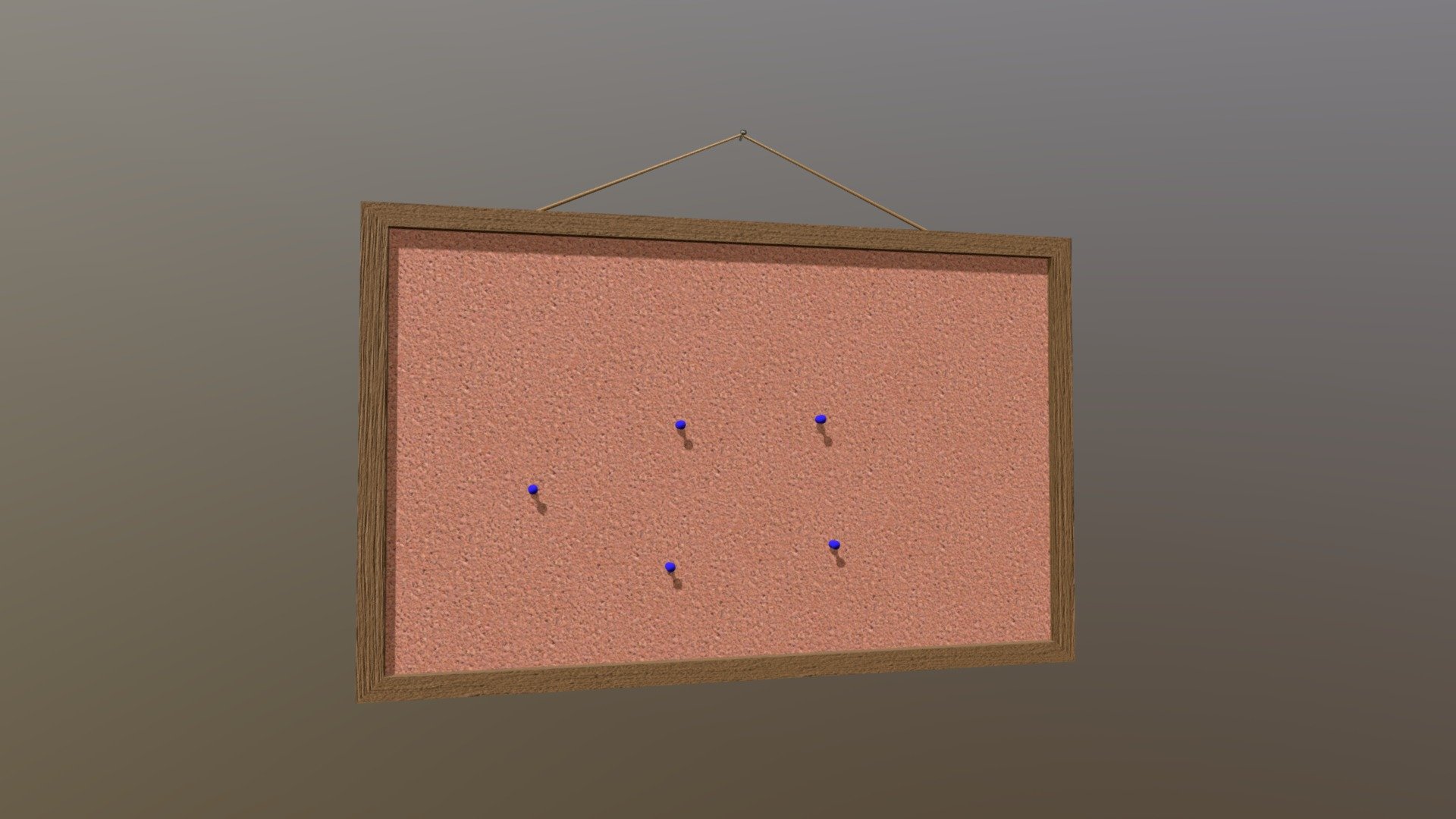 Notice Board - Download Free 3D model by Kullamannen [f7c5715] - Sketchfab