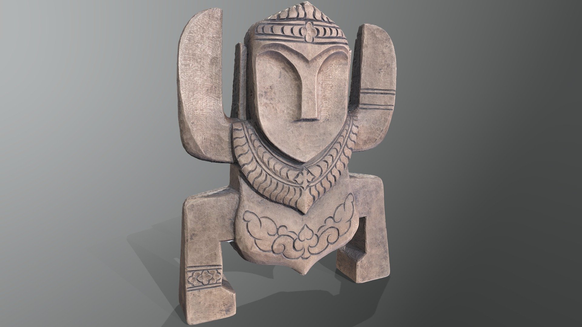 Totem - 3D model by AlexandreJneid [f7c57d7] - Sketchfab