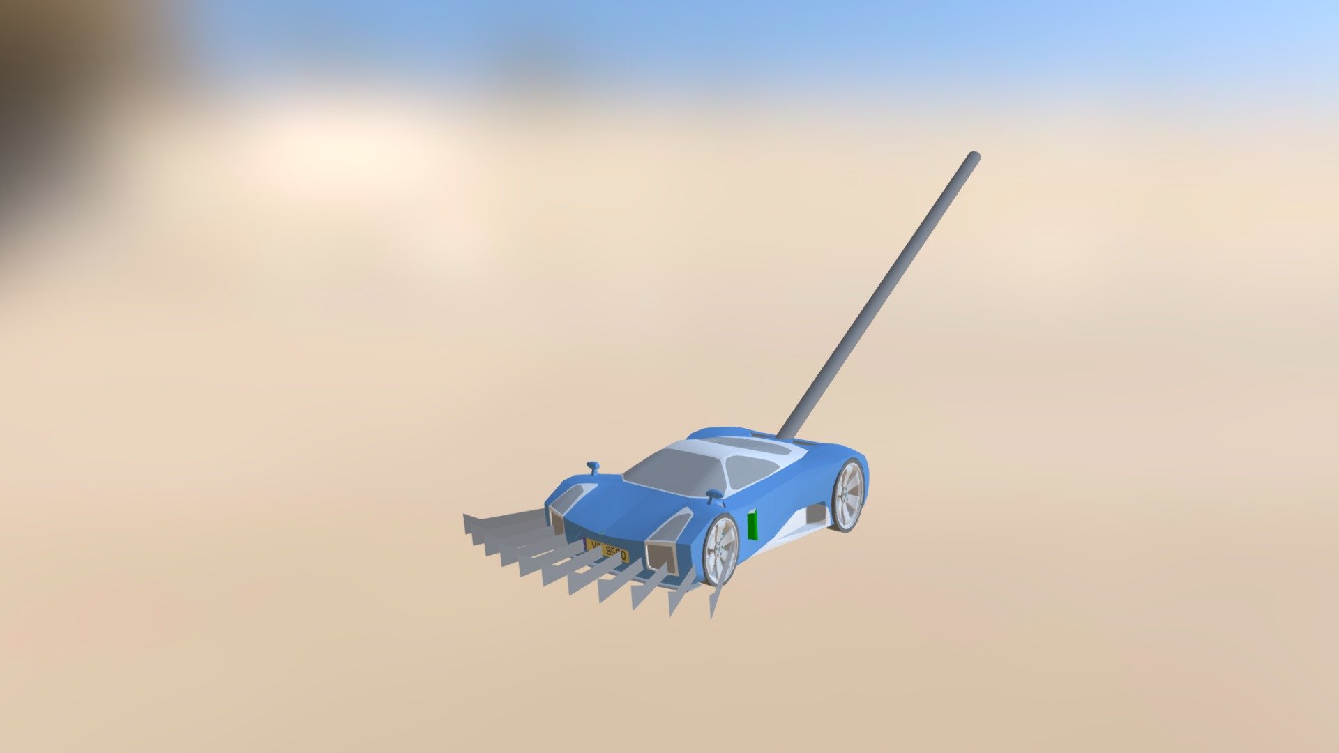 rake - 3D model by dzwise [f7c8441] - Sketchfab