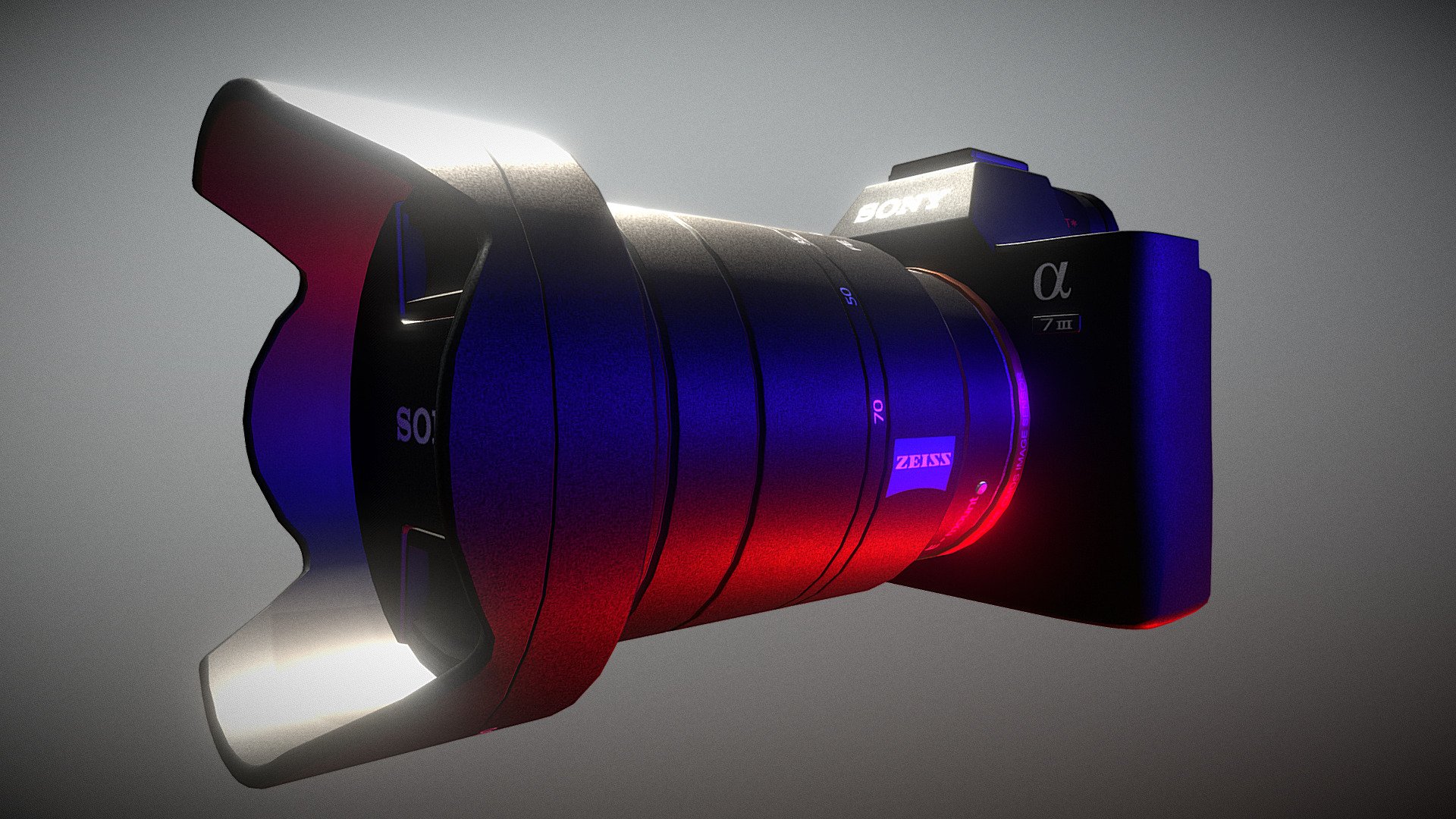 SONY CAMERA 4K - Download Free 3D model by Arham Abdullah ...