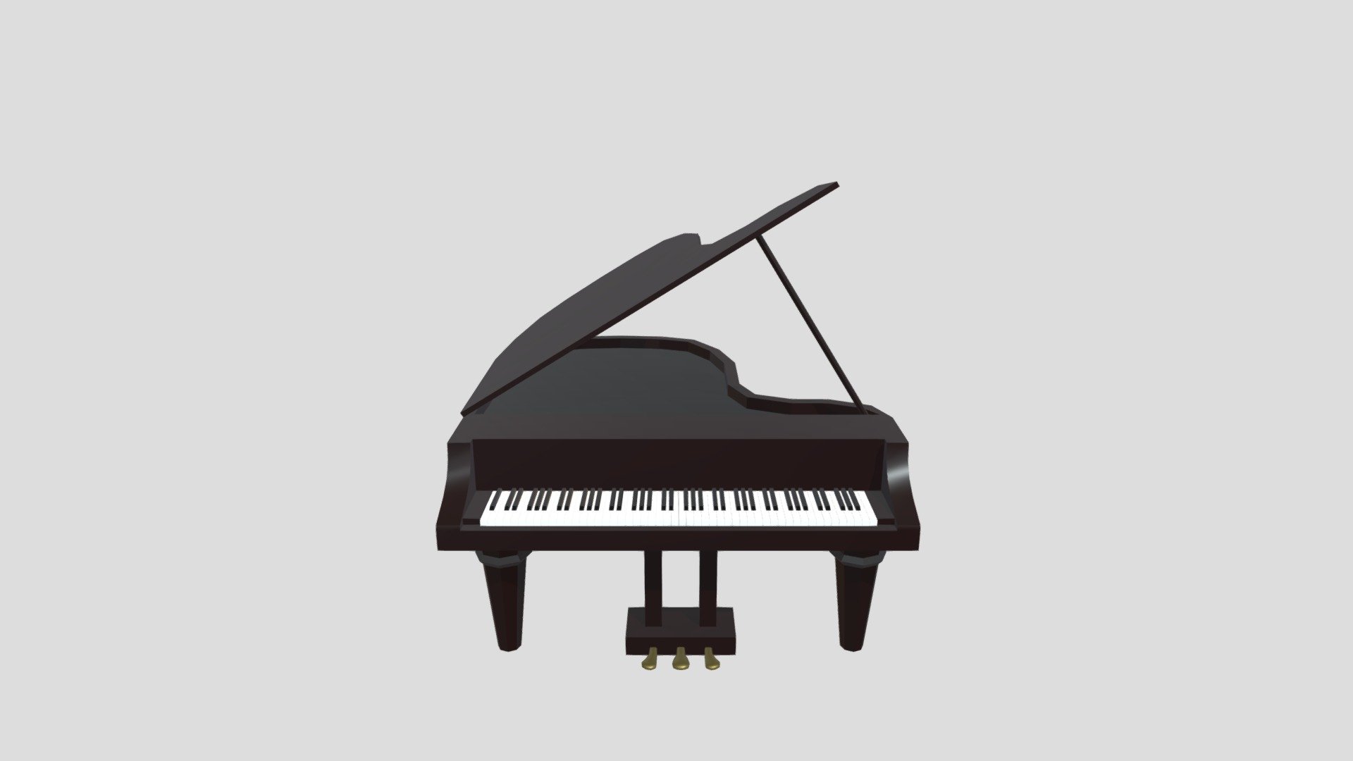 Piano Animated - 3D model by Floras_alt [f7c9c84] - Sketchfab