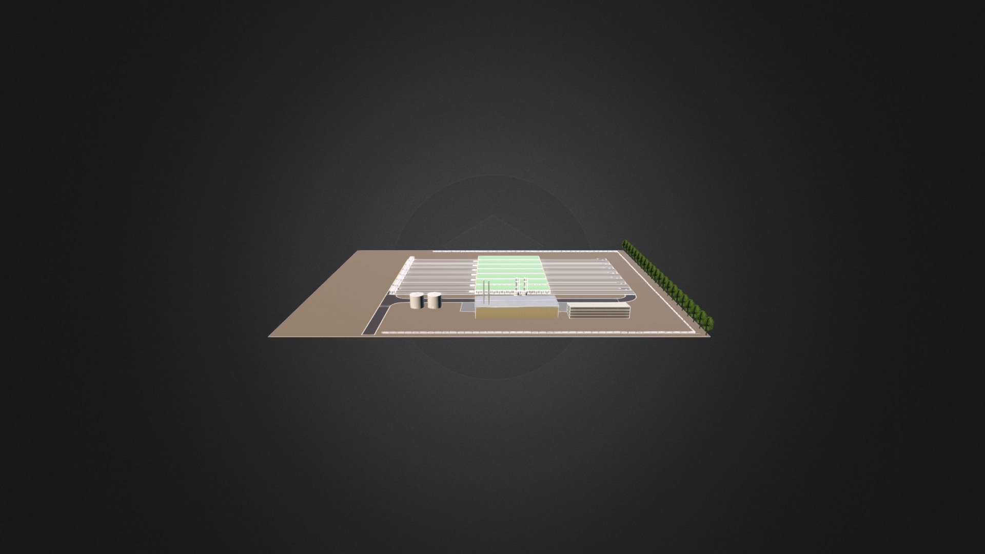 Nexus Bioenergy 660KW Facility - 3D model by syedreza [f7ca189] - Sketchfab