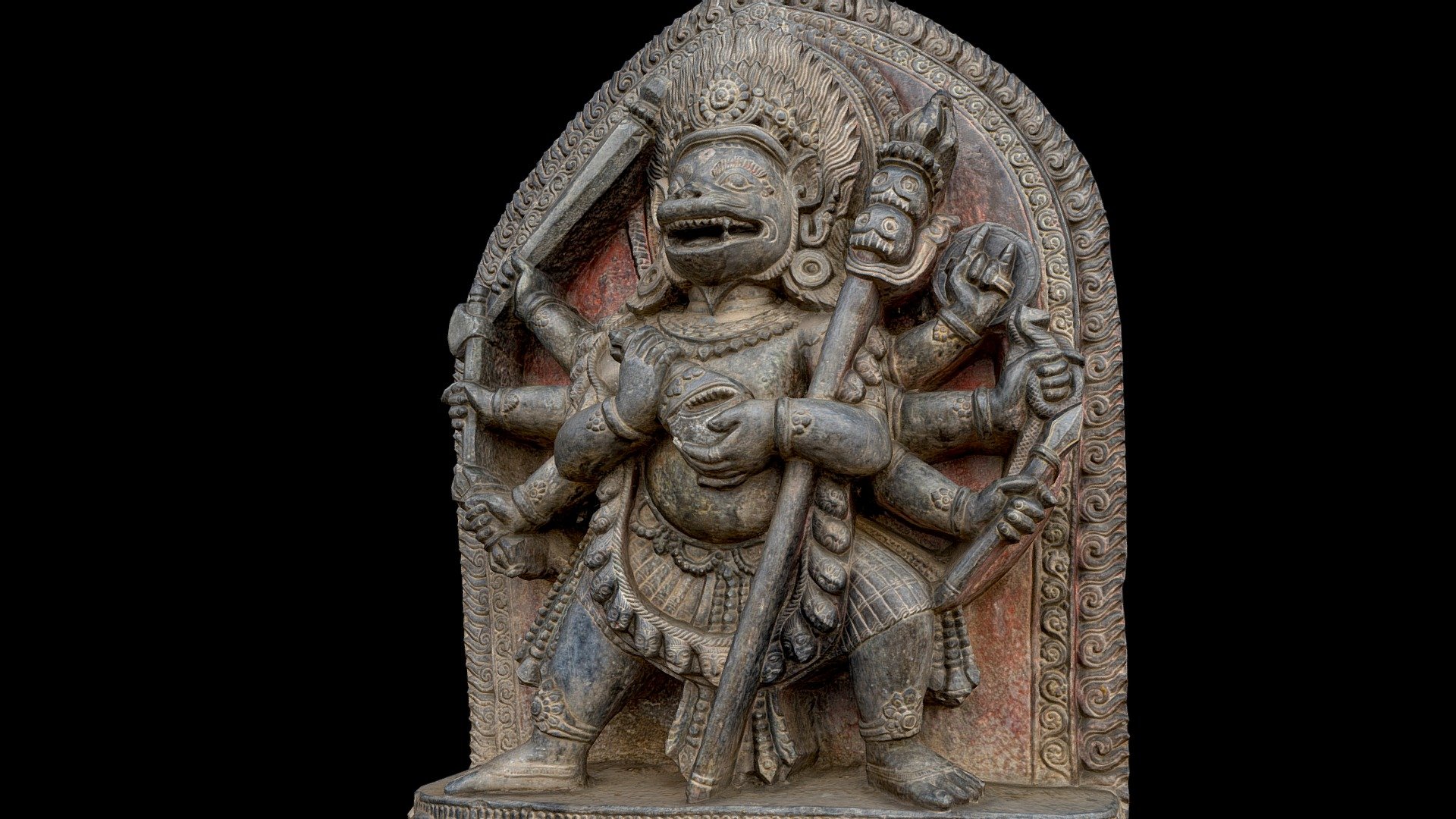 Narsinha w/2 LOD - Nepal Heritage - Buy Royalty Free 3D model by ...