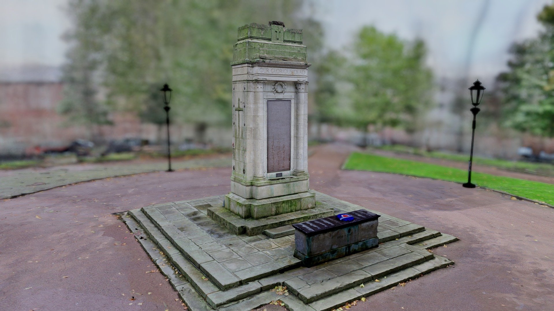 War Memorial - Leigh - 3D model by 808-Studio [f7ccdb0] - Sketchfab