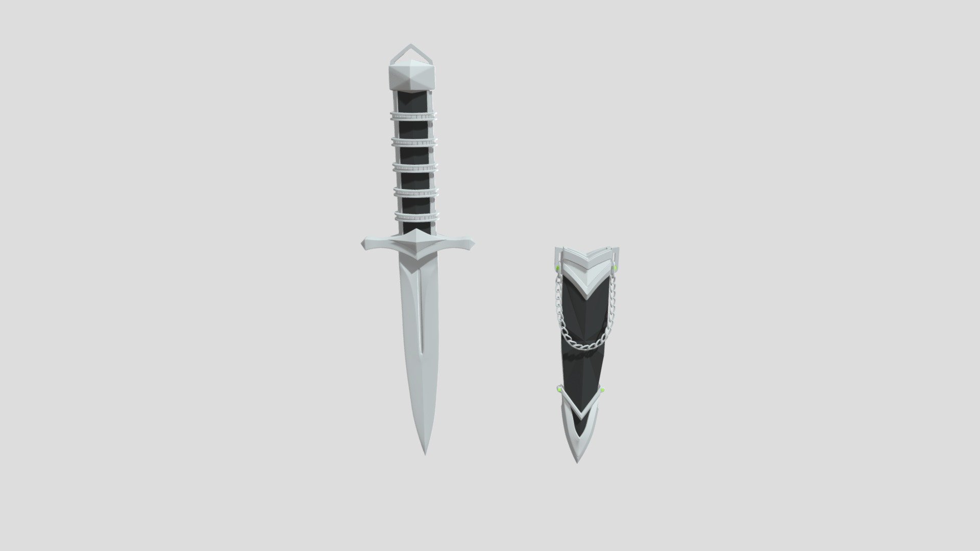 Assassin dagger - 3D model by ofir.osherov [f7cd355] - Sketchfab