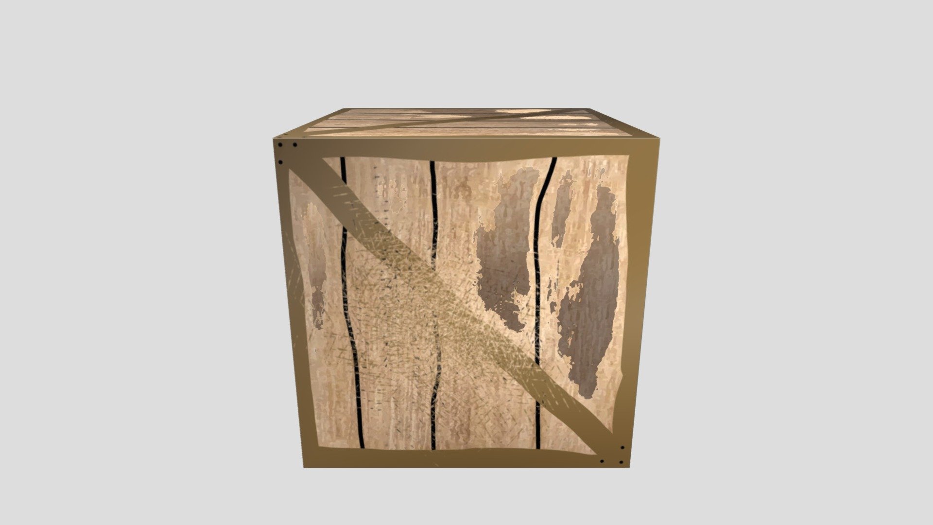 Crate - Download Free 3D model by Steven (@svdickerson) [f7cd556 ...