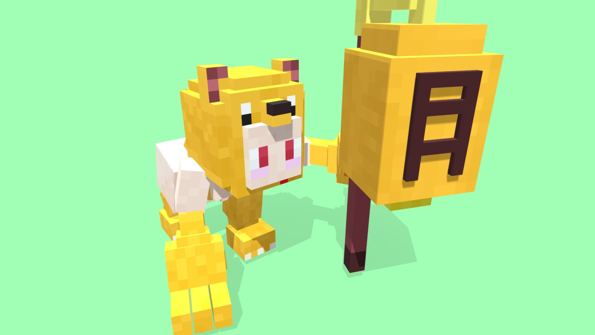 Moonlight - Minecraft Style - 3D model by El Coleccionista ...