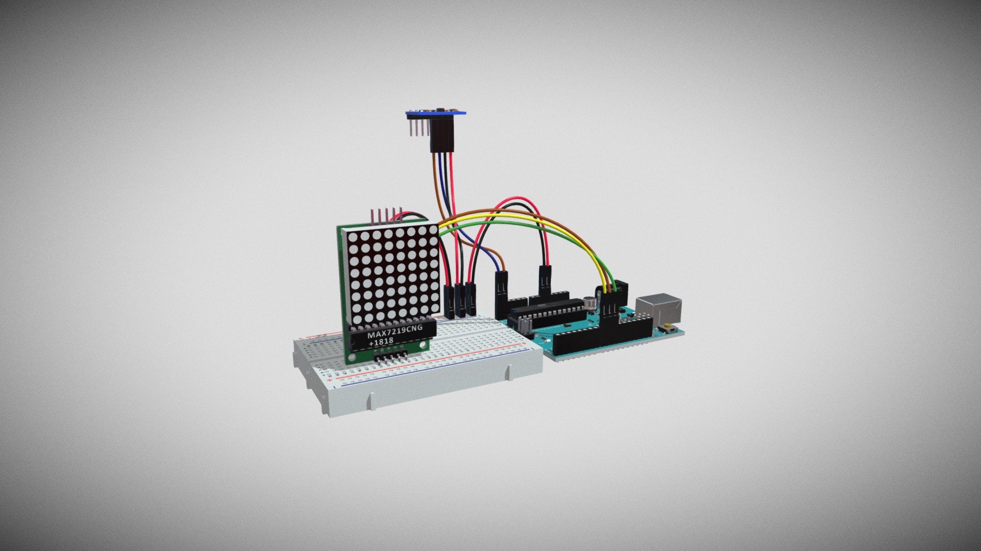 Aula 23 - Dado virtual com Arduino - Download Free 3D model by Robótica Paraná (@roboticaparana ...
