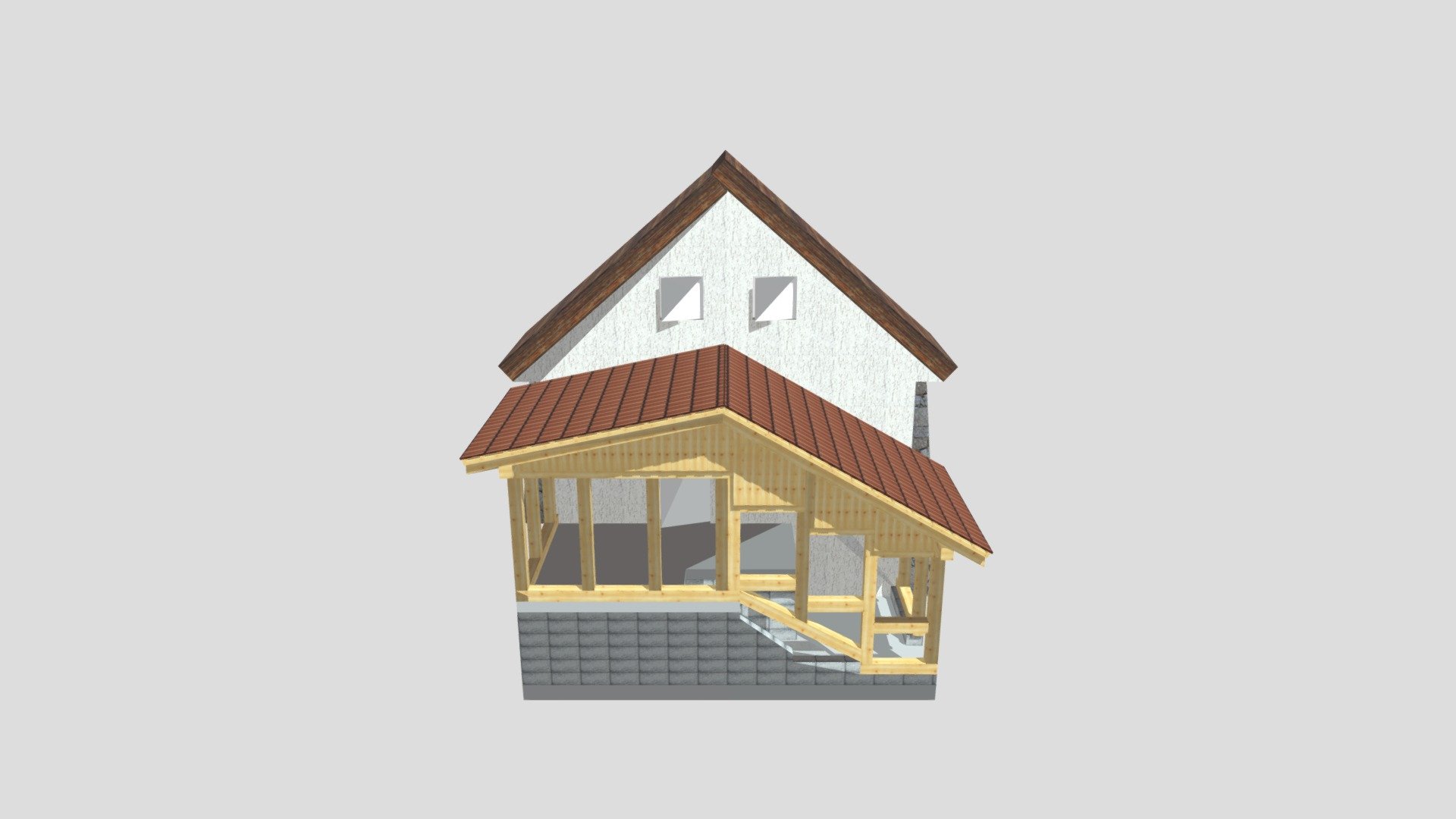 veranda.xml - 3D model by rodak [f7d0002] - Sketchfab