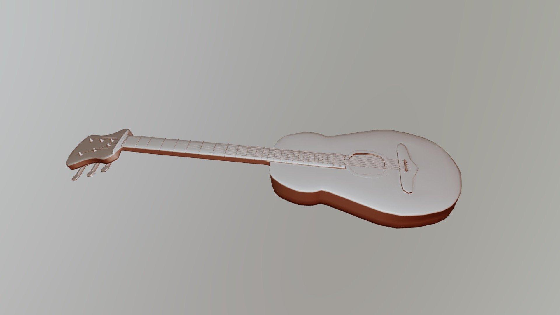 Guiter - 3D model by KeePOUT [f7d0719] - Sketchfab