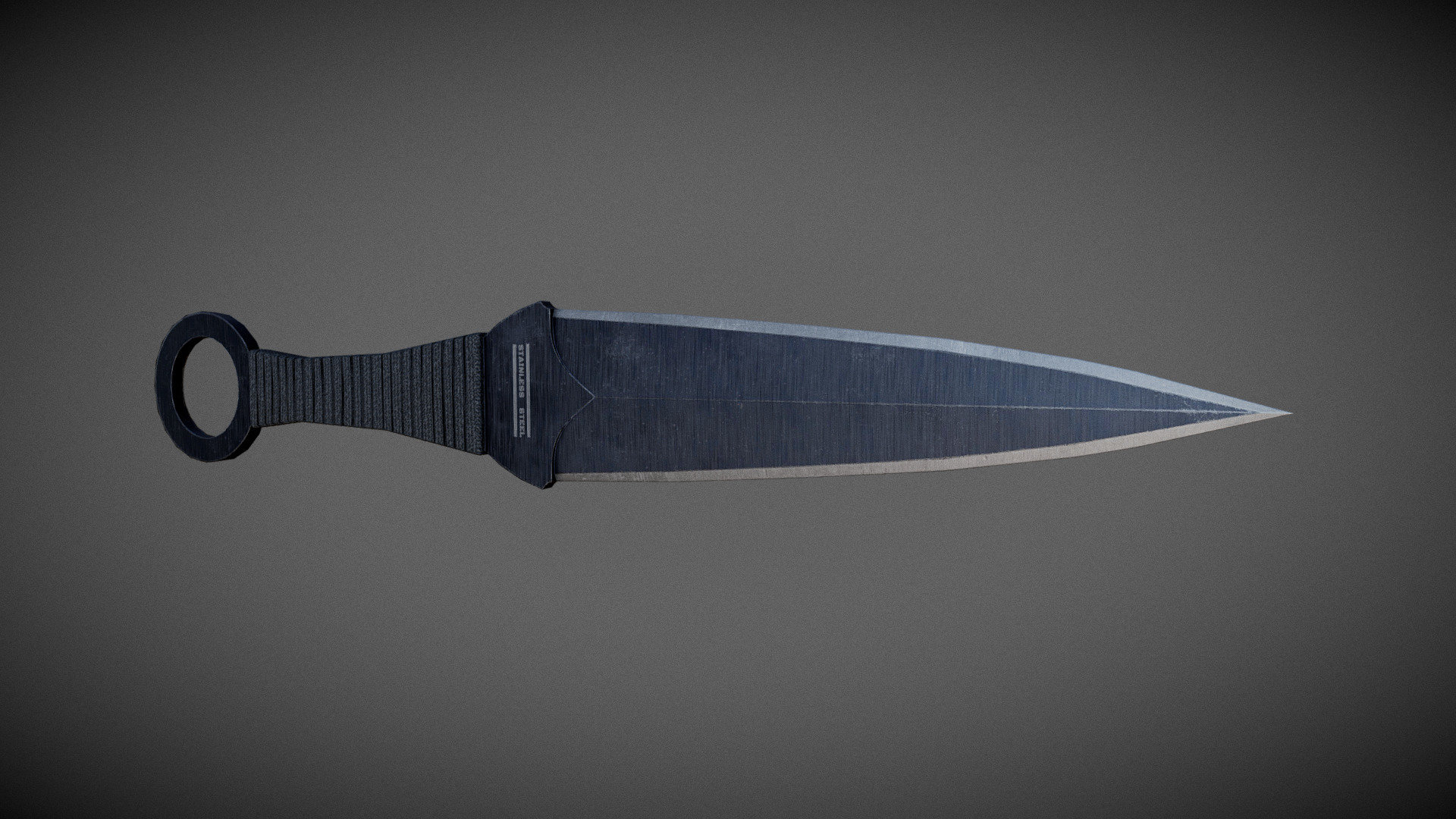 Kunai Knife - 3D model by MBillmann (@maxbillmann) [f7d0d35] - Sketchfab