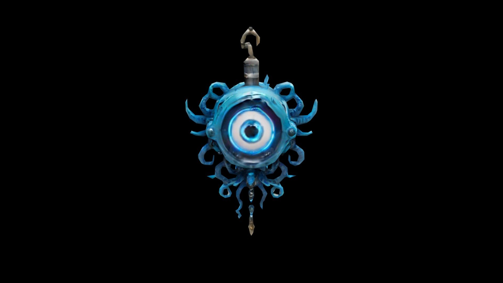 Eyeball Design A striking blue eyeball with a fu - Download Free 3D ...