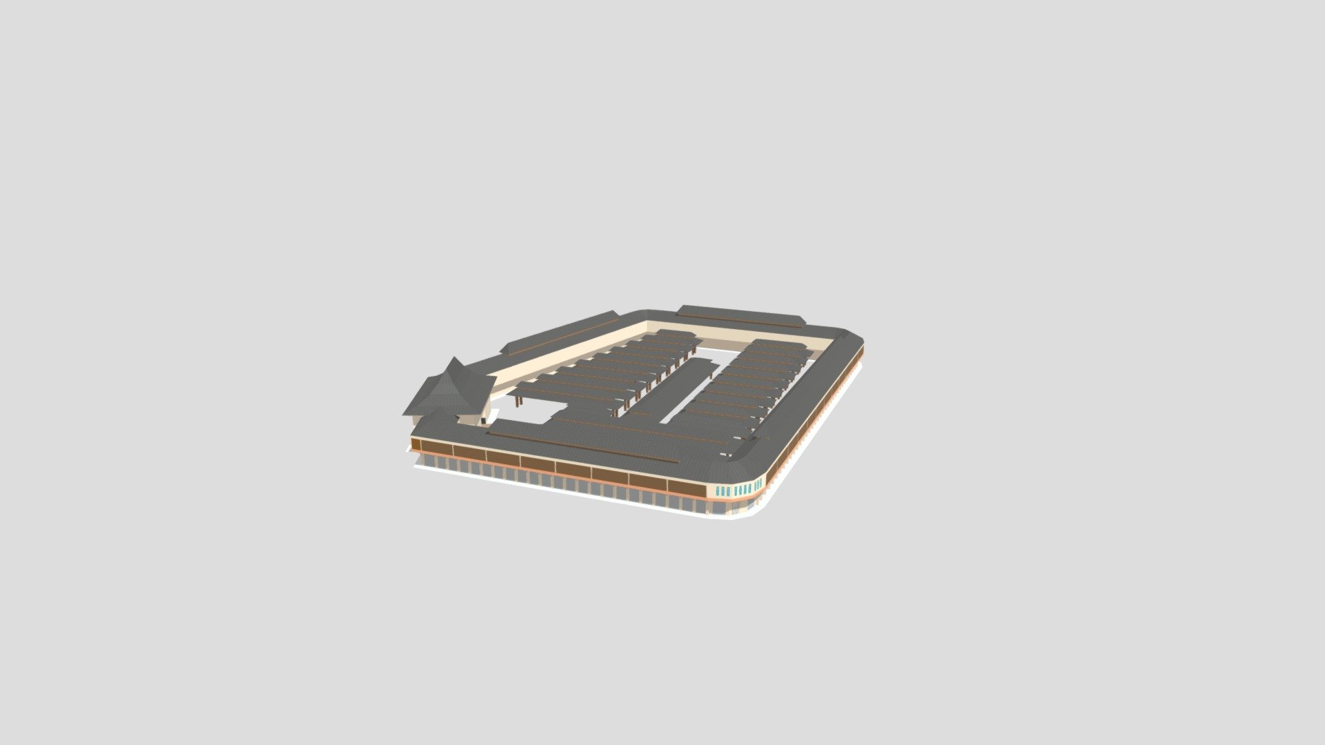 Pasar Gede - Download Free 3D model by dionysius.swe2003 [f7d2180 ...