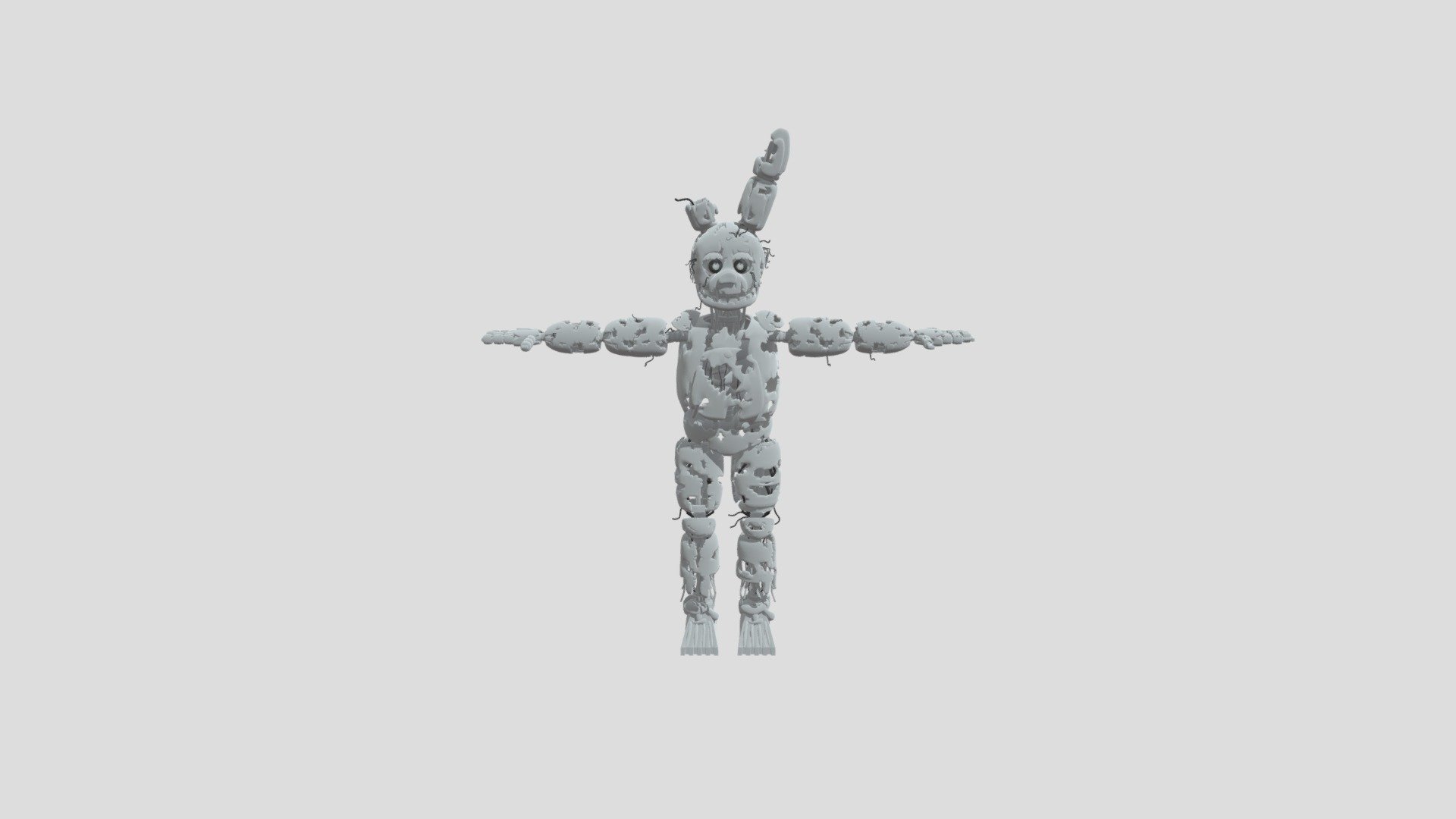 SpringTrap - 3D model by celestialibro [f7d34ab] - Sketchfab