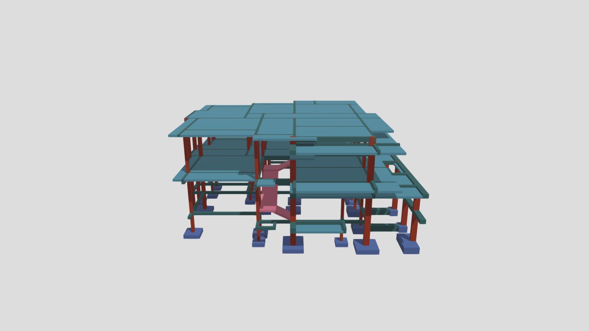 Modelo 3D.Est. Projecto IFC - 3D model by horizontearquitetura [f7d3525 ...