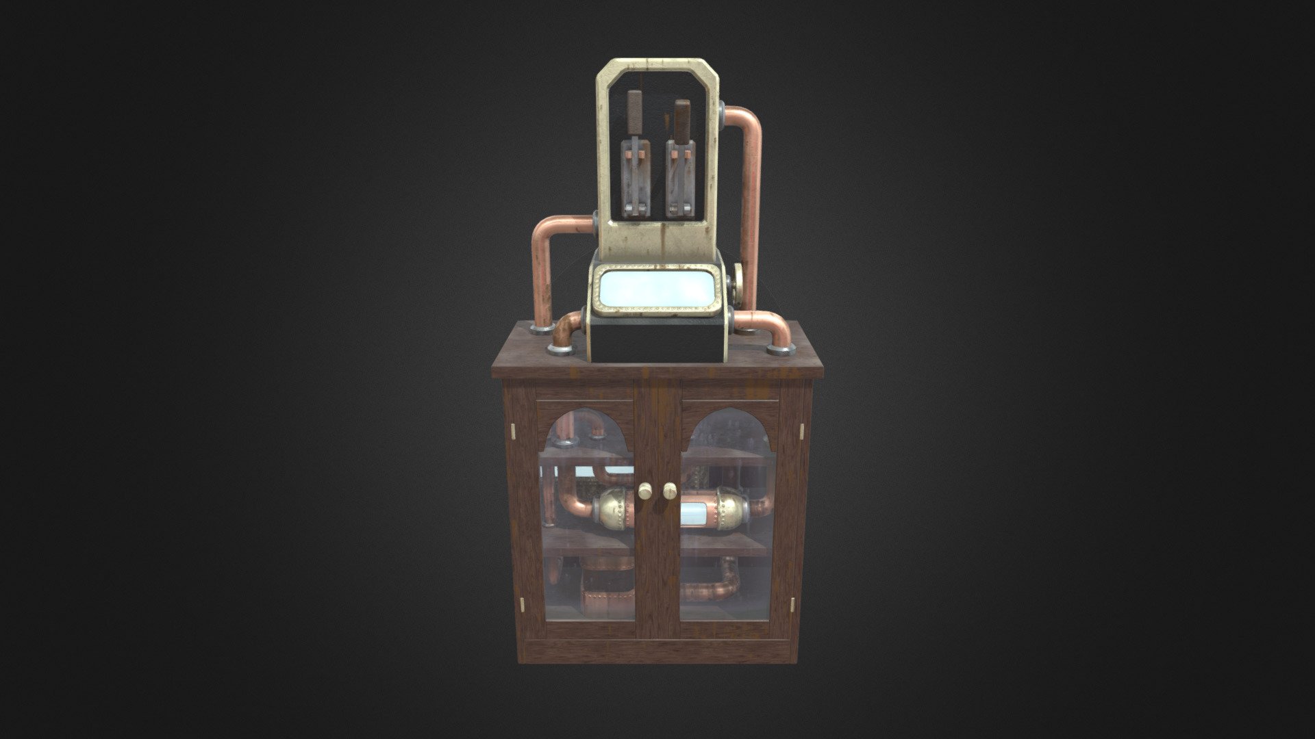 Steam Punk Lab Equipment 2 - Buy Royalty Free 3D model by howittworks ...