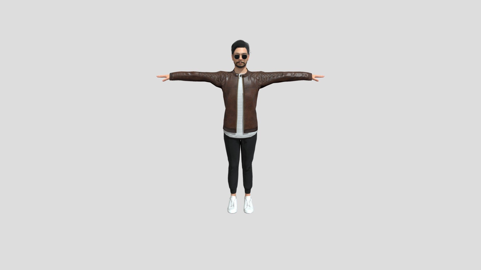 indian character Named Sanjay T Pose with Rigged - Download Free 3D ...