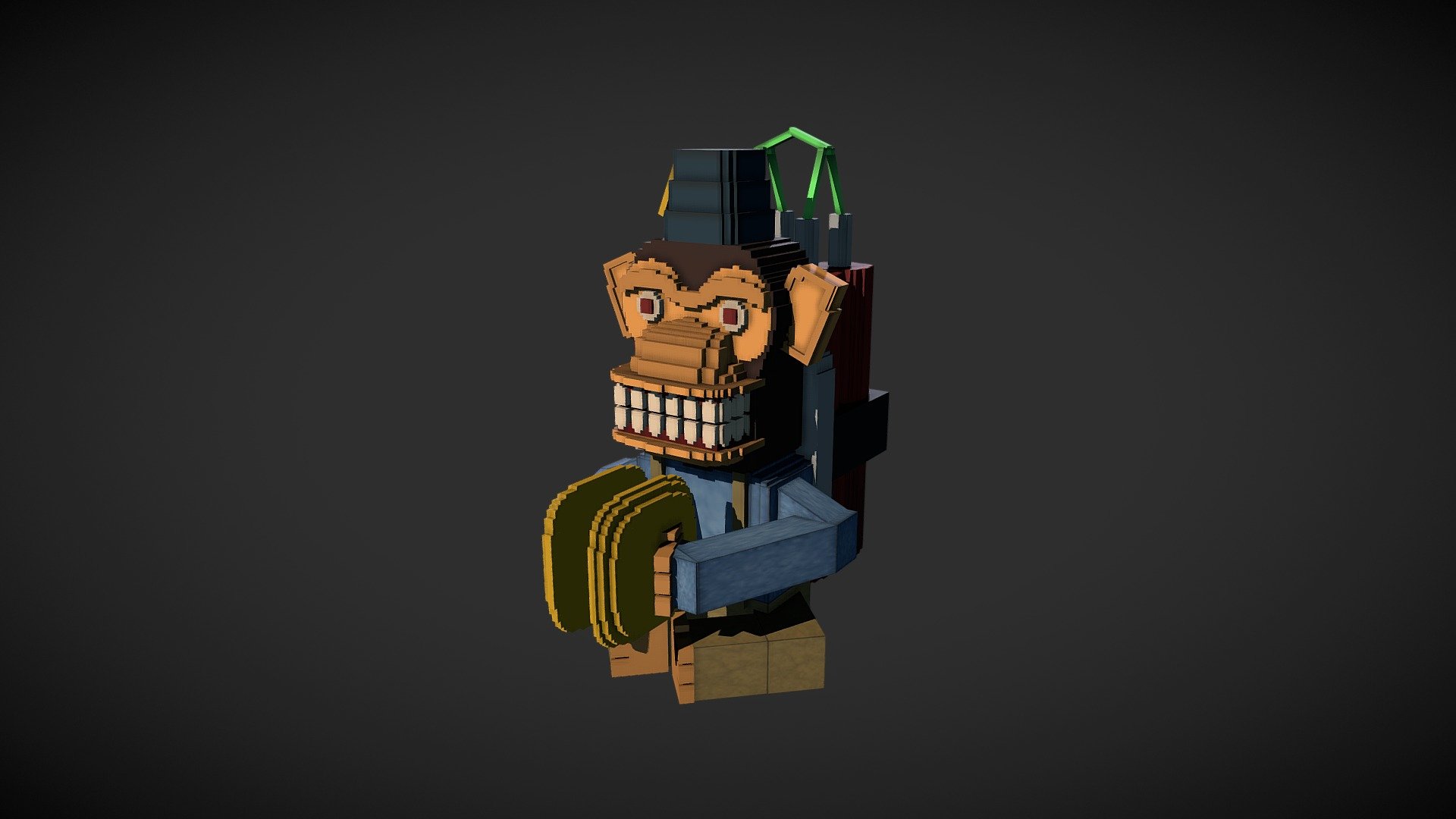 Monkey bomb - 3D model by DeadRising [f7d5572] - Sketchfab