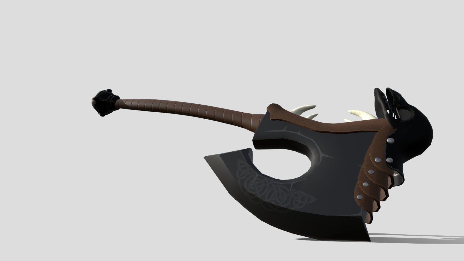 2h War axe - 3D model by erhan isik (@erhanisik) [f7d6af4] - Sketchfab