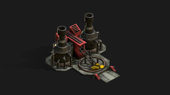 Refinery-y 3D models - Sketchfab