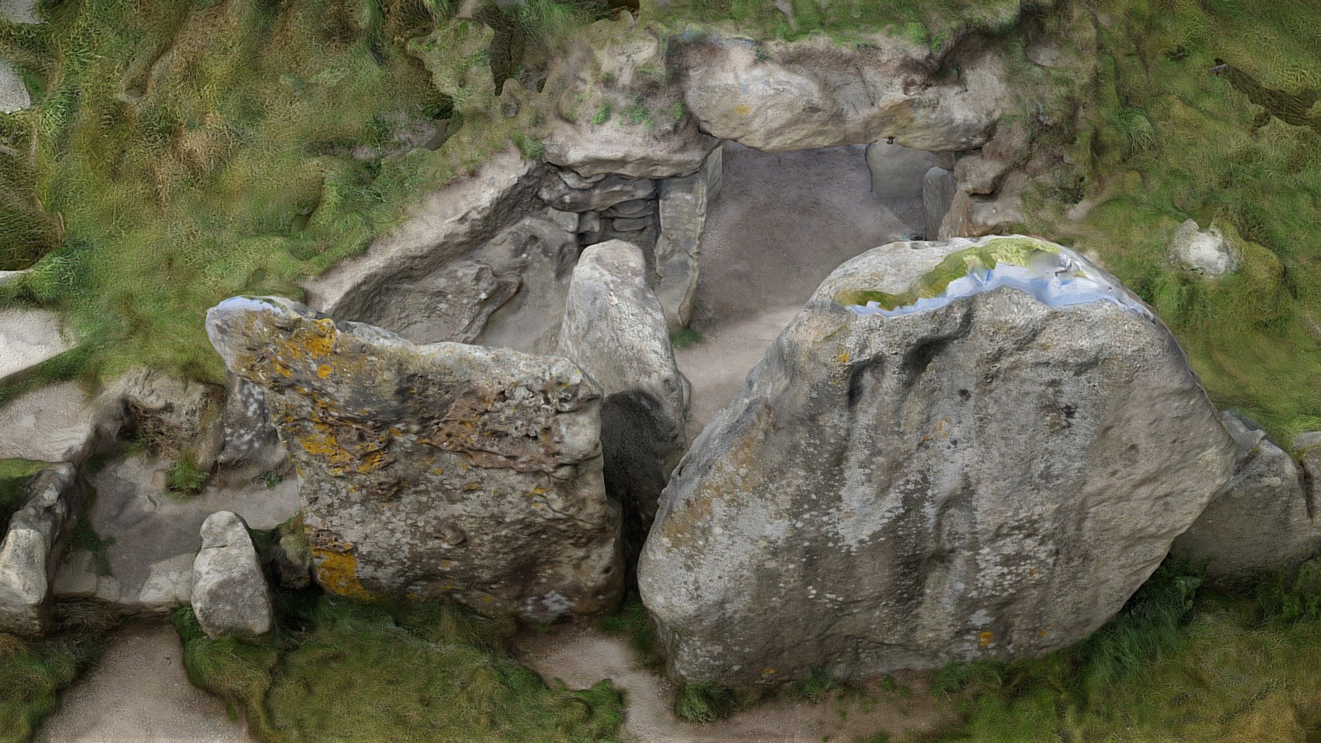 West Kennett Long Barrow - Download Free 3D model by Megaliths ...