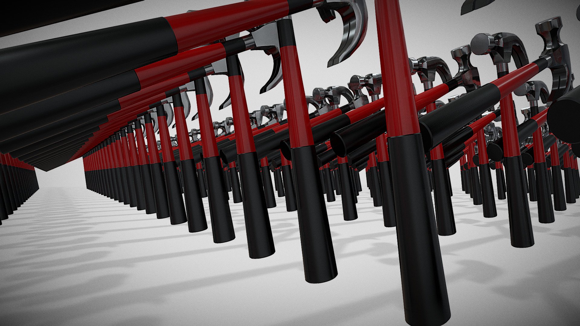 Hammers from Pink Floyd's The Wall - 3D model by Amx360 [f7d9a25 ...