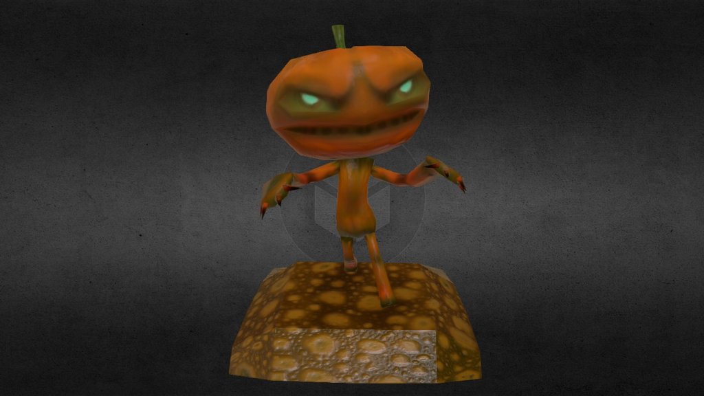 Pumpkin Halloween - 3D model by Toni Duran (@fumangy) [f7da1eb] - Sketchfab
