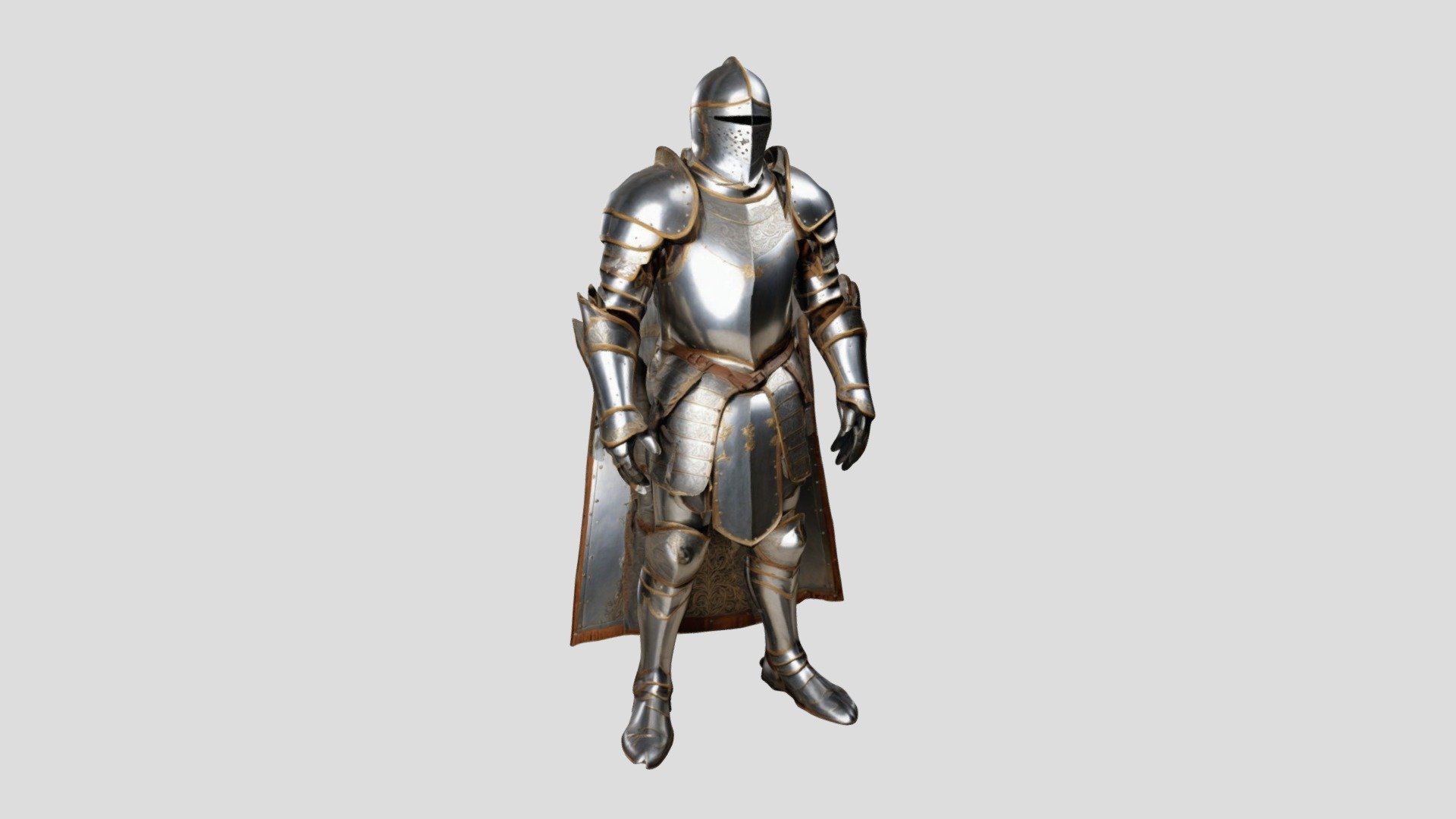 Medieval Knight - Download Free 3D model by illustros [f7dab67] - Sketchfab