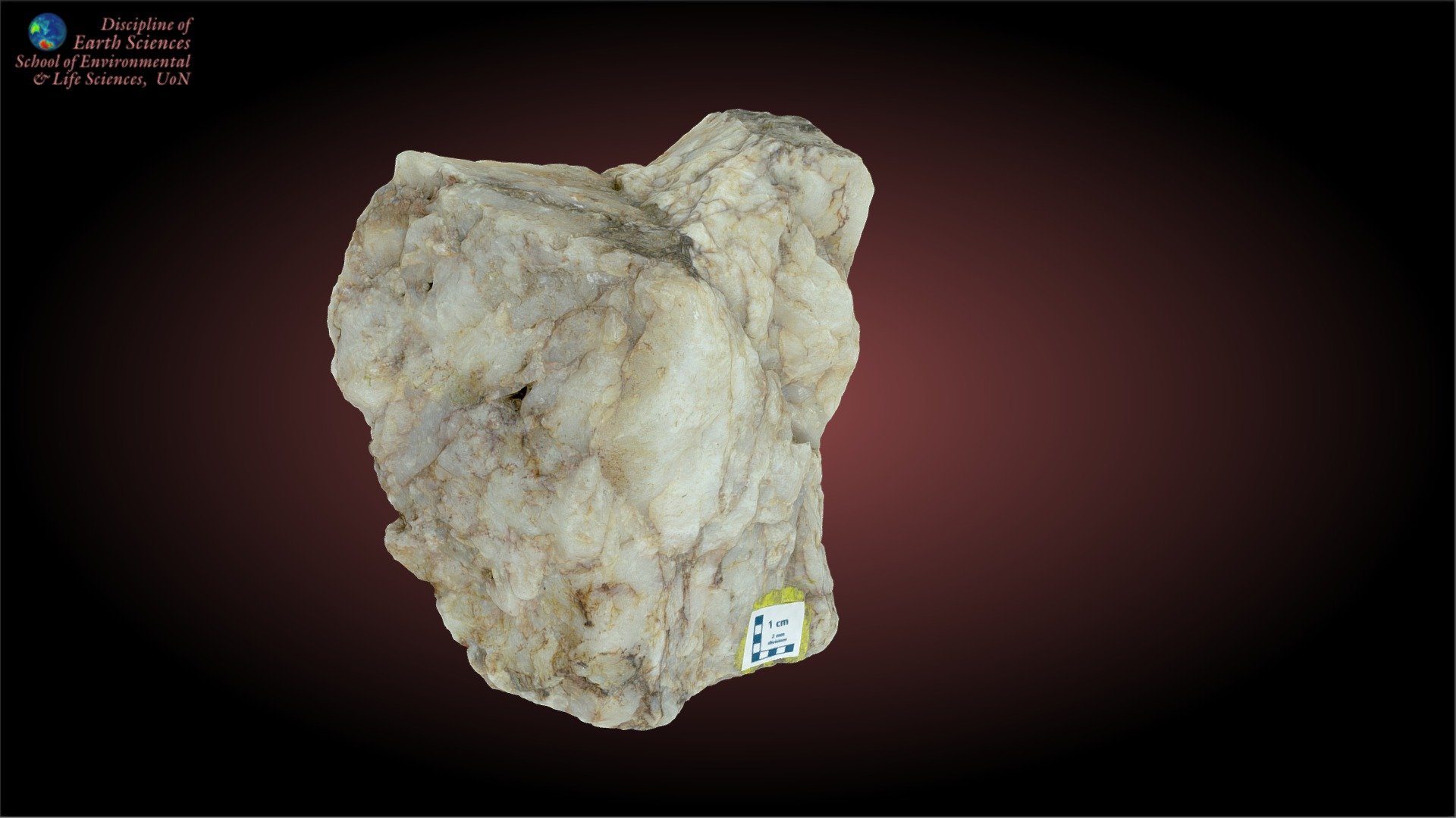 Massive quartz - 3D model by Earth Sciences, University of Newcastle ...
