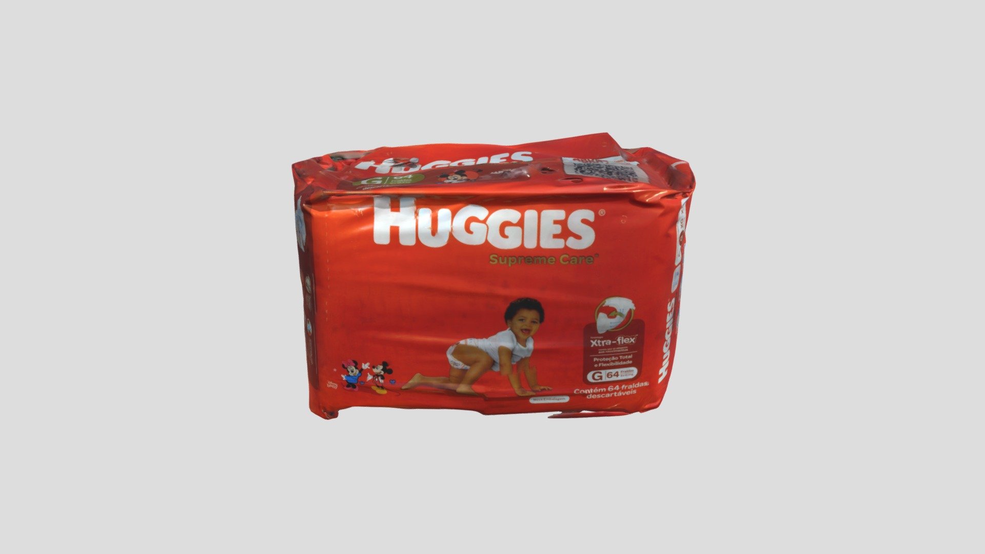 Kimberly - (C) Huggies 64 Fraldas - Download Free 3D model by 42LabsCS ...