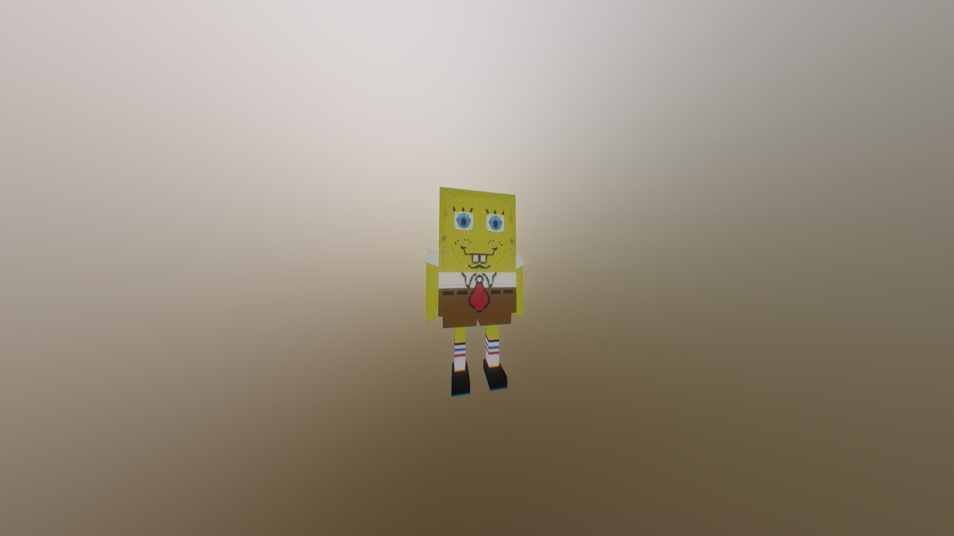 SpongeBob v2 - 3D model by 2kidsDad [f7dfdb5] - Sketchfab