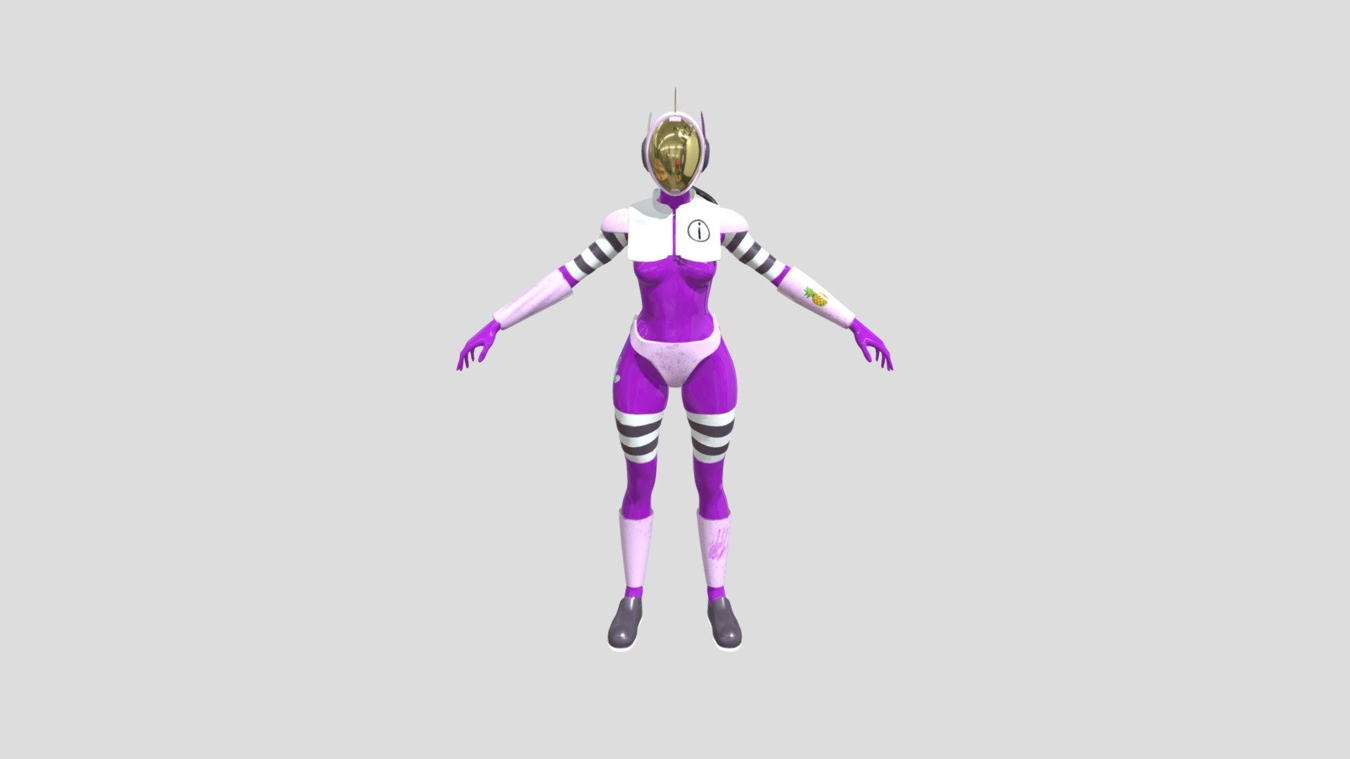 No Man's Sky Astronaut concept - 3D model by Maena_Hrbz (@maenahrbz ...
