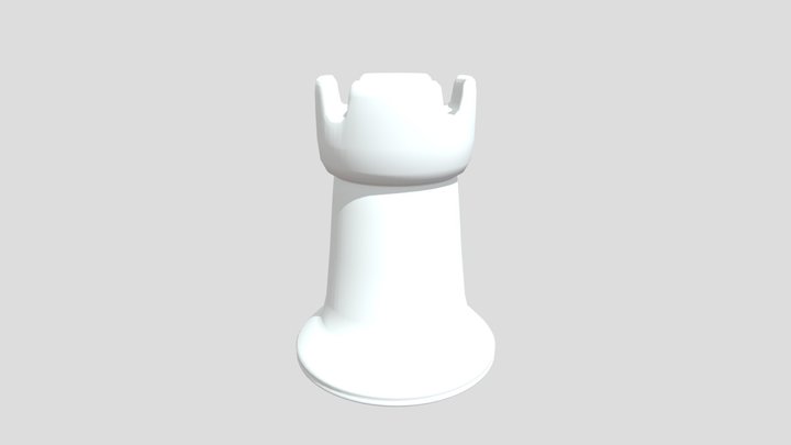Rook_chesspiece 3D models - Sketchfab