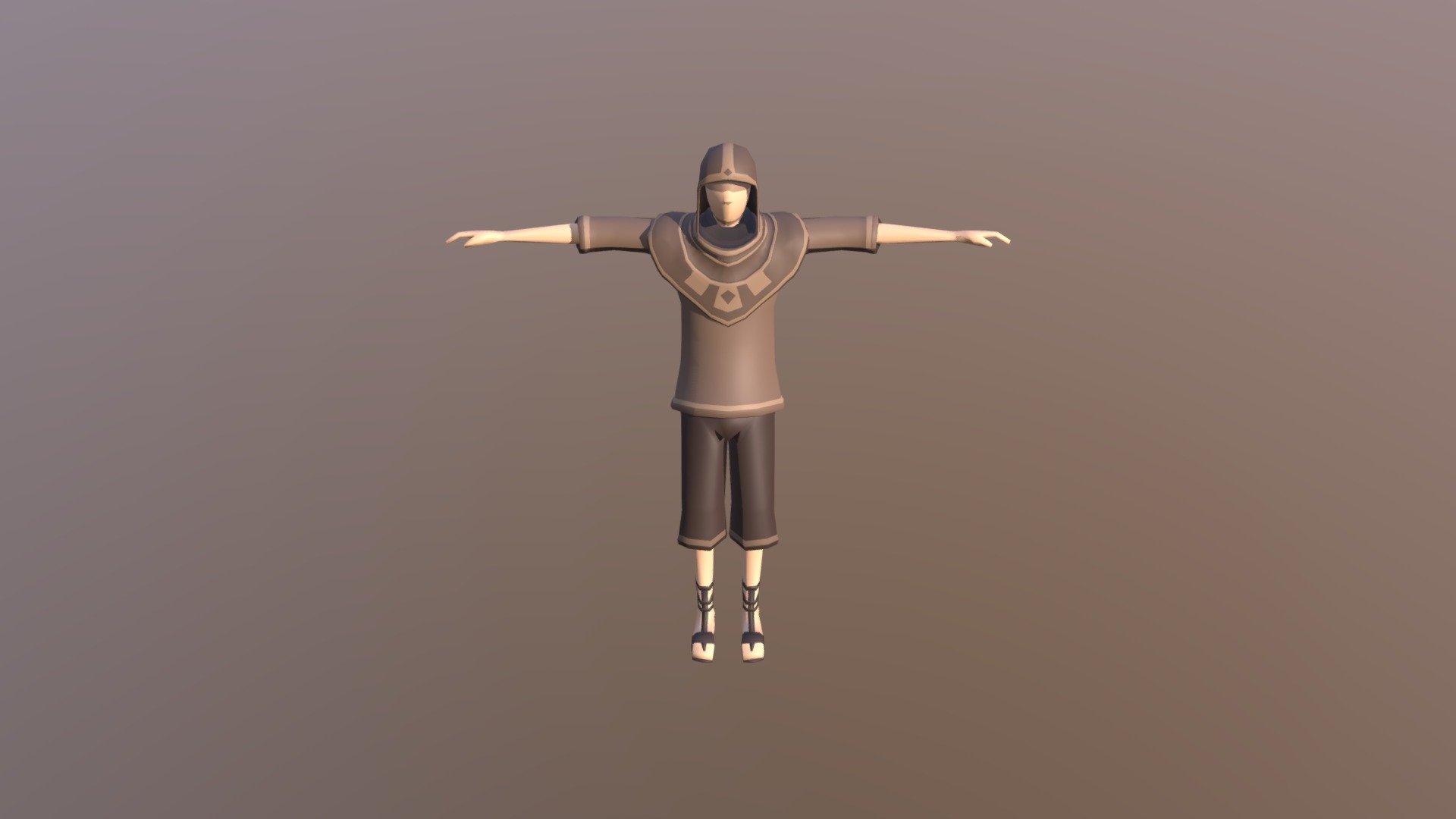 Flat Character - 3D model by djosefwytemalhos [f7e2ab3] - Sketchfab