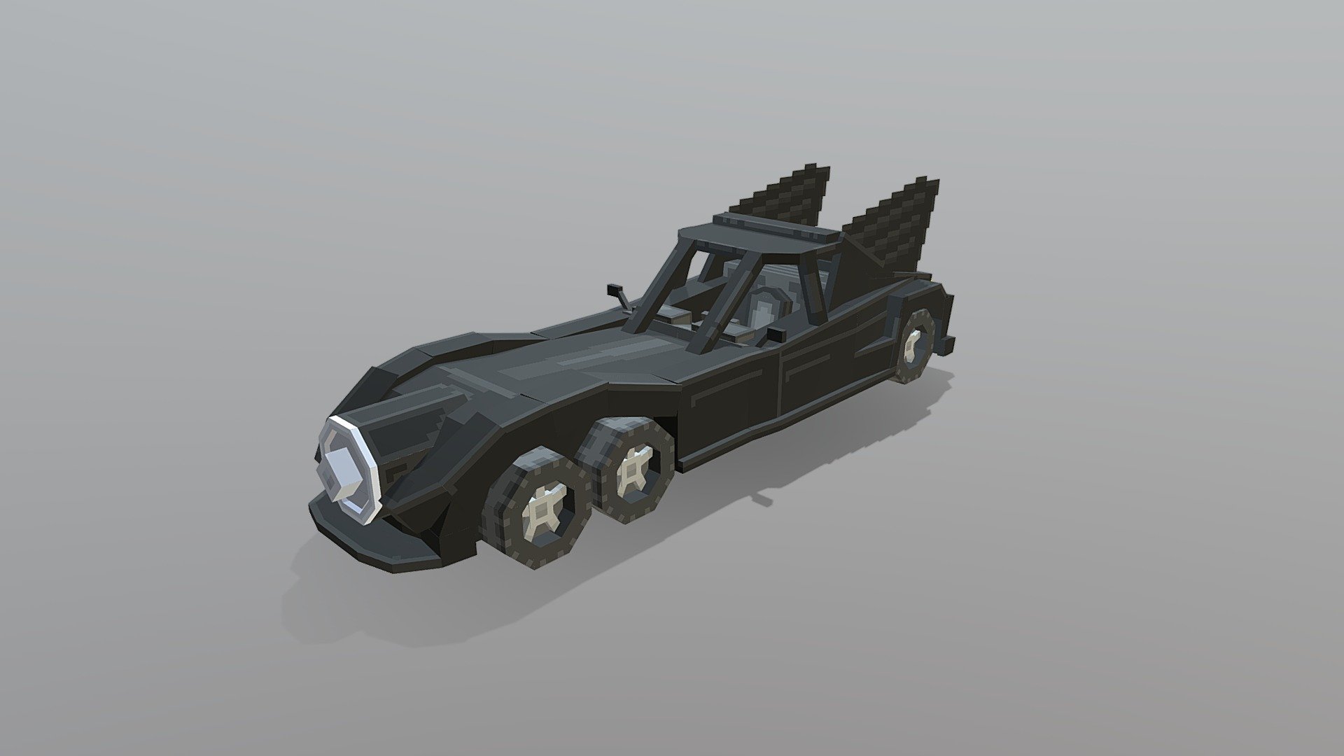 Batmobile - 3D model by Mr Trident (@MrTrident) [f7e3209] - Sketchfab