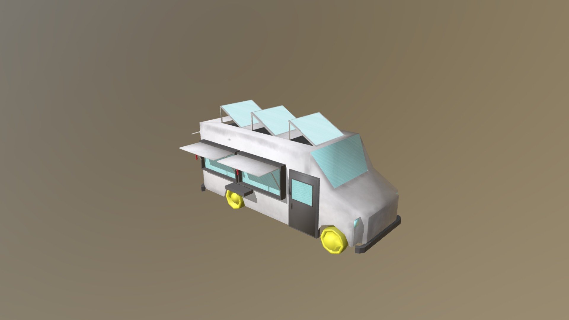Foodtruck - 3D model by dvantunes [f7e5973] - Sketchfab