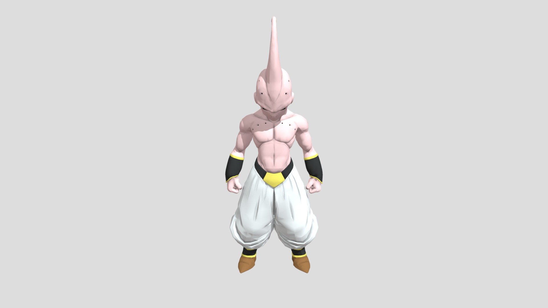 kid buu - 3D model by gabrieel22 [f7e7425] - Sketchfab