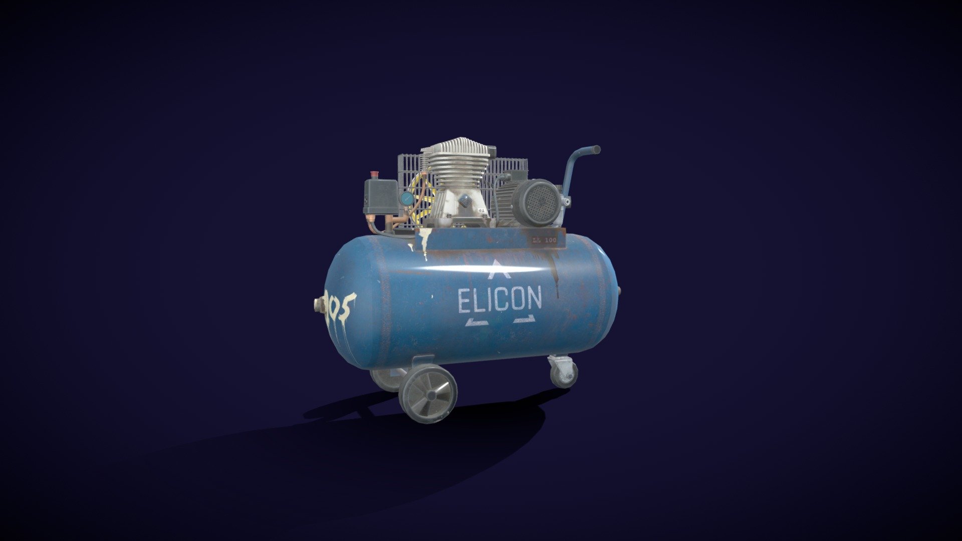 Compressor - 3D model by Infinite Art Solutions (@infiniteartsolutions ...