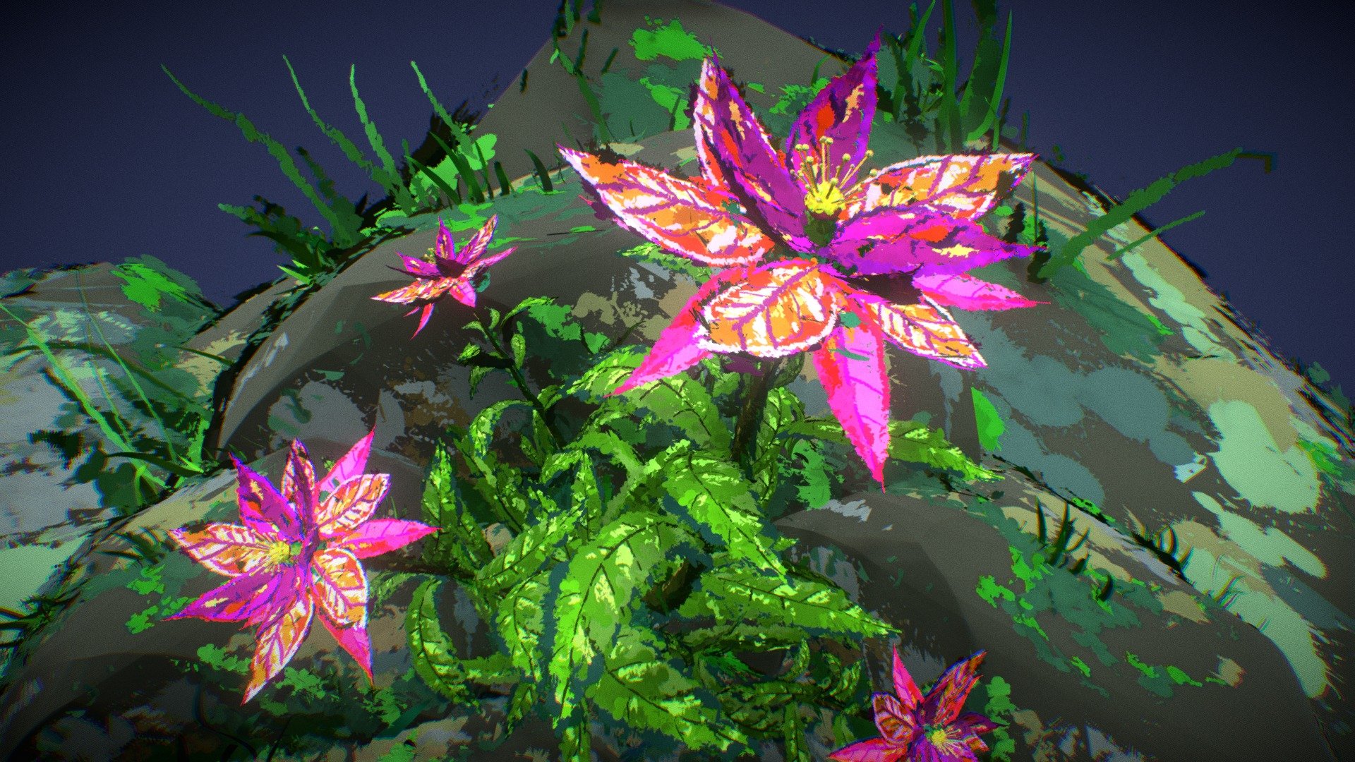 Flower - 3D model by moemayerhofer [f7e988d] - Sketchfab