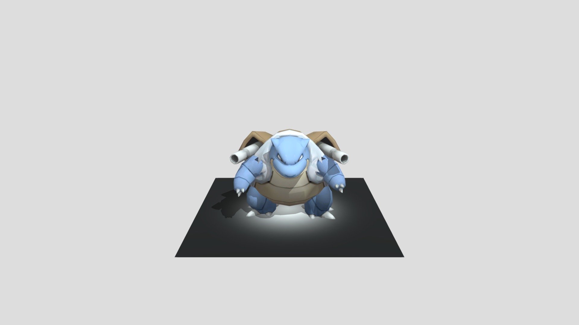 Blastoise Pokemon [Animated] - 3D model by prozip (@quachkimson2000 ...