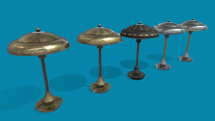 Vintage-lamp 3D models - Sketchfab