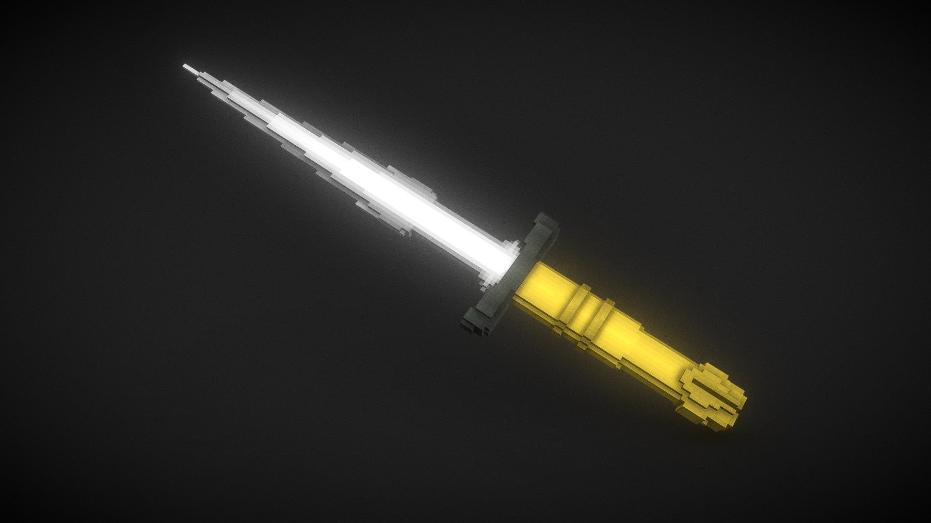 Loki's Dagger - Voxel Art - 3D model by Tung Linh (@tlinhh.41) [f7efbdc ...