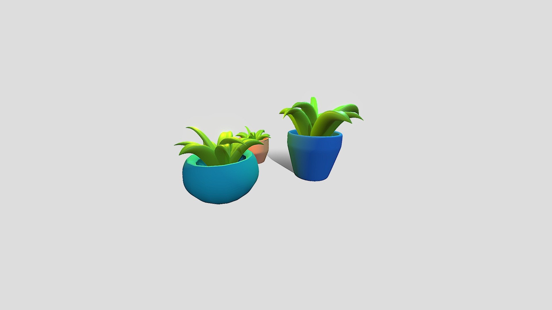 Simple Plants_화분 - Download Free 3D model by kwonsbeen [f7f013b ...