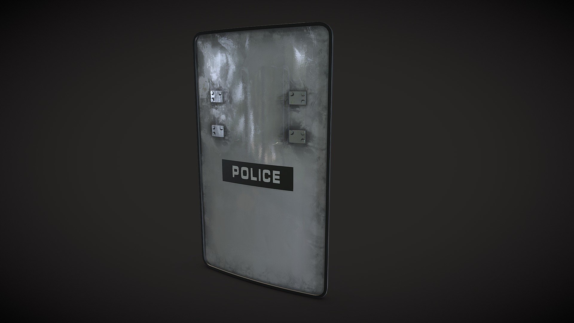 Police Riot Shield - Clear - Buy Royalty Free 3D model by Sousinho ...