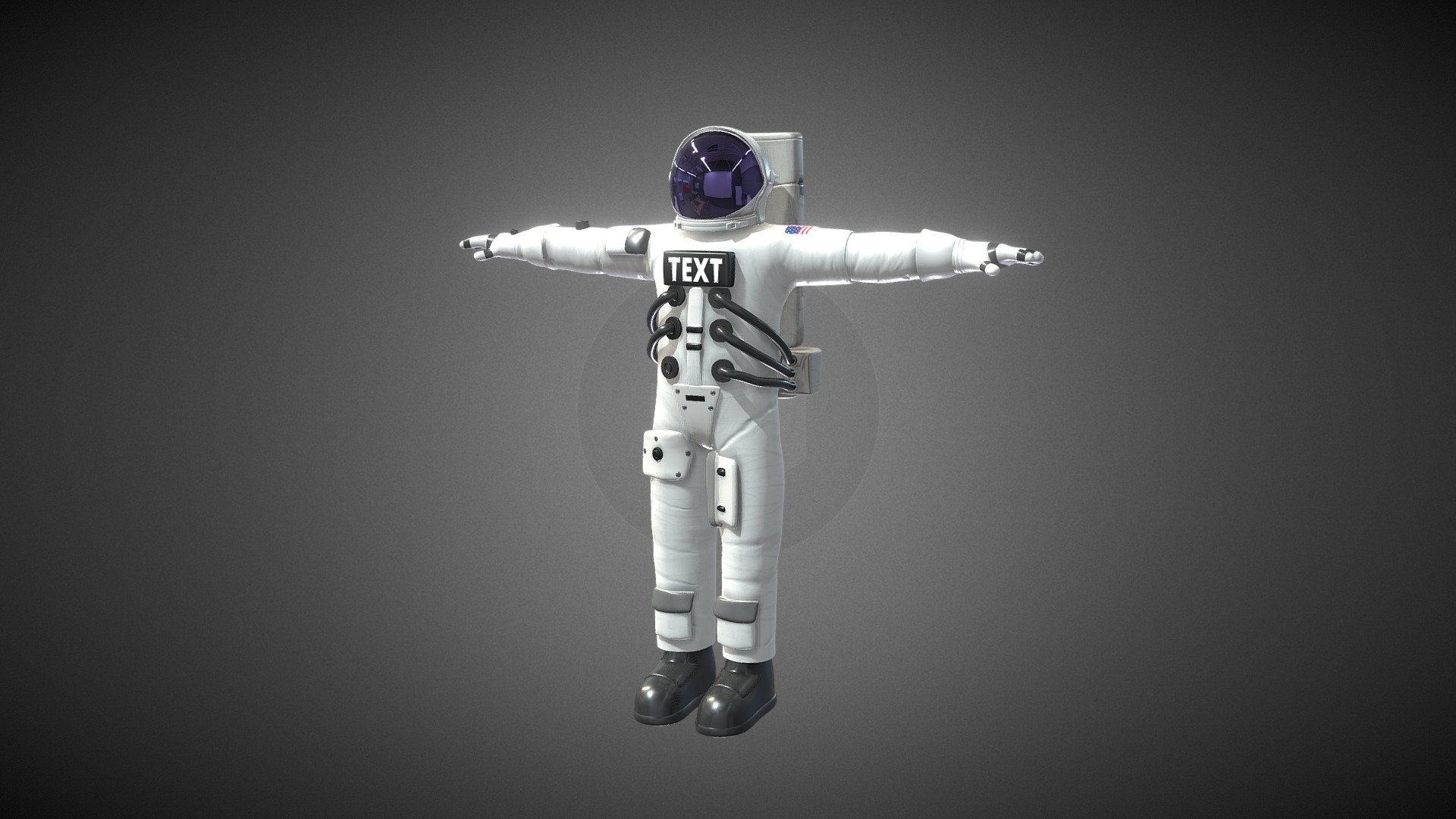 Astronaut - Download Free 3D model by Mrhigh [f7f0c15] - Sketchfab