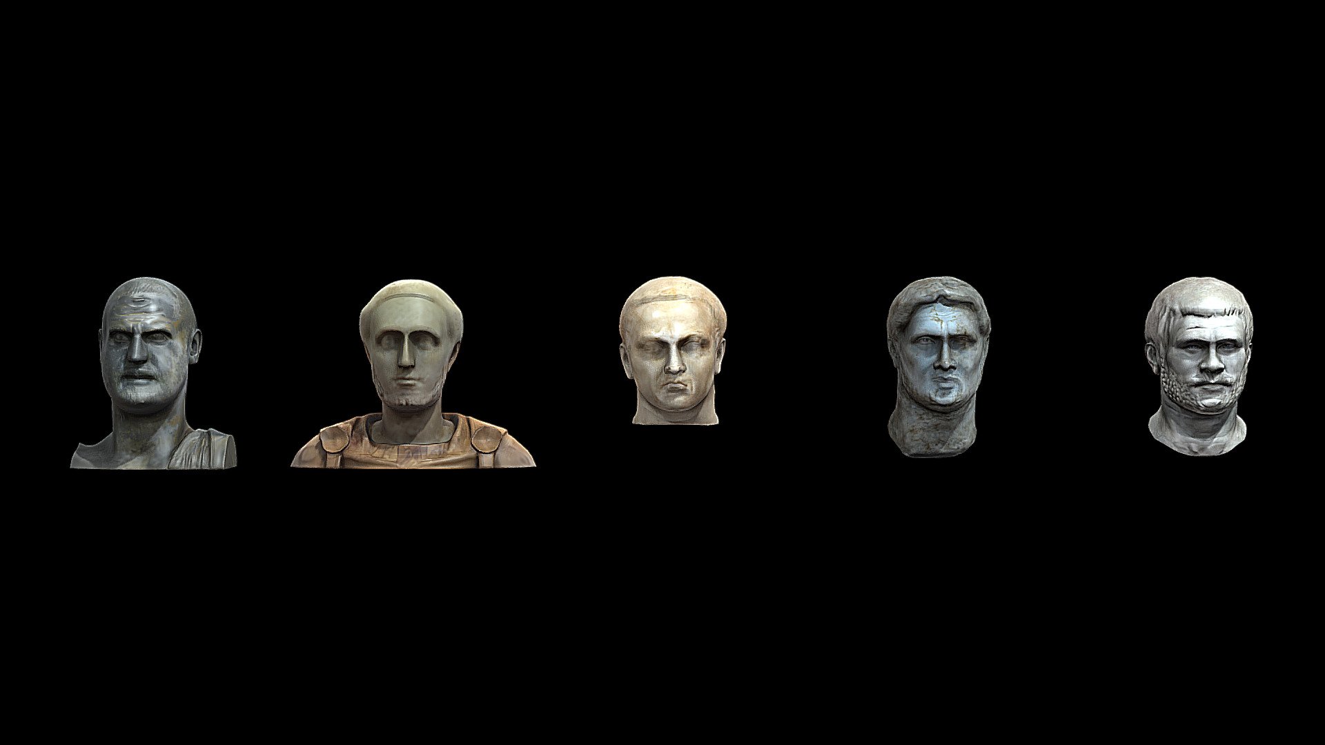 Roman Emperors of the Crisis of the 3rd Century - Download Free 3D ...