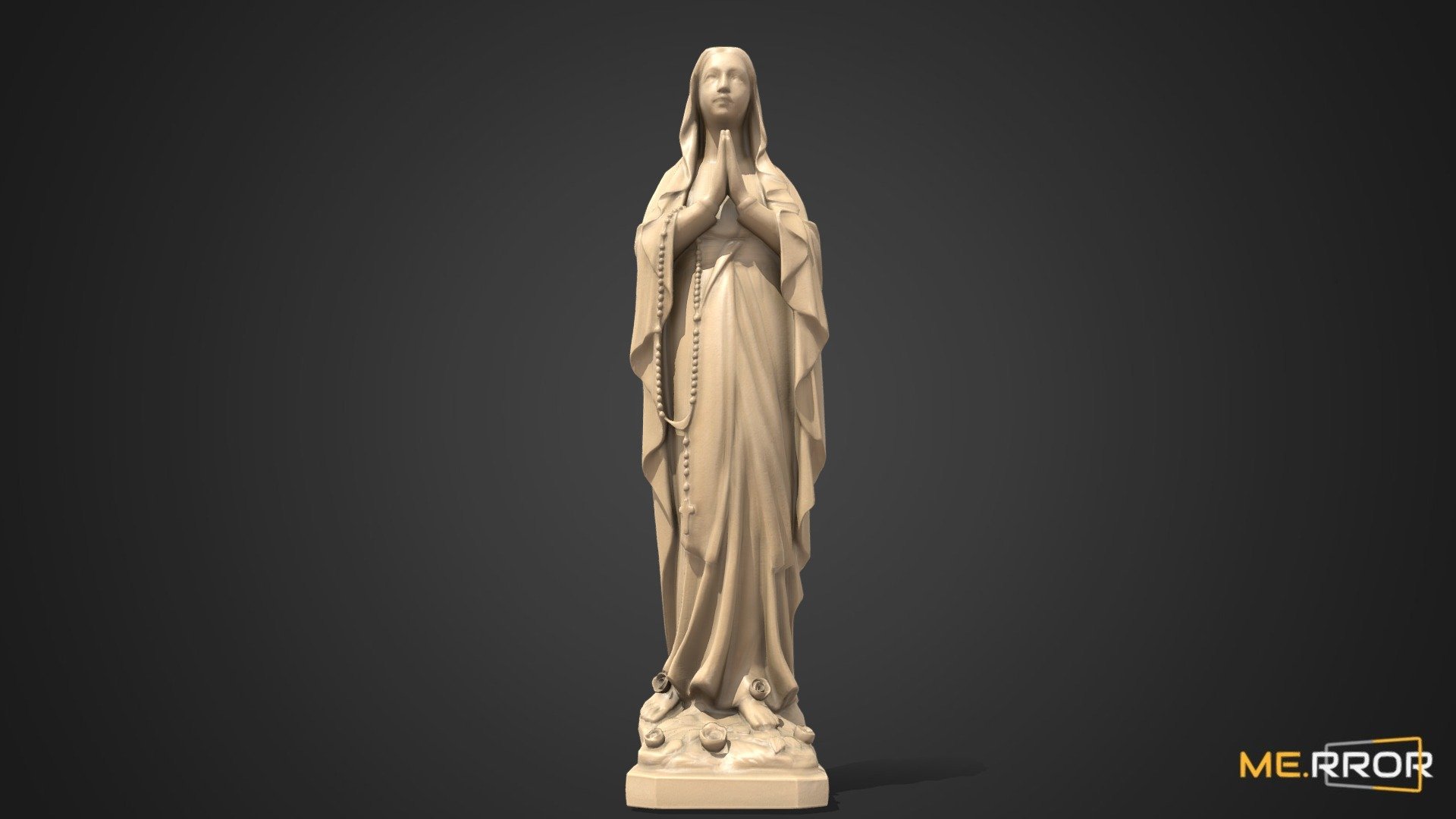 [Game-Ready] Saint Maria Statue - Buy Royalty Free 3D model by ME.RROR ...